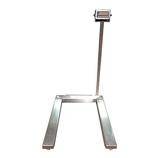 Stainless steel pallet scale - PL4U - Barbal - with separate indicator