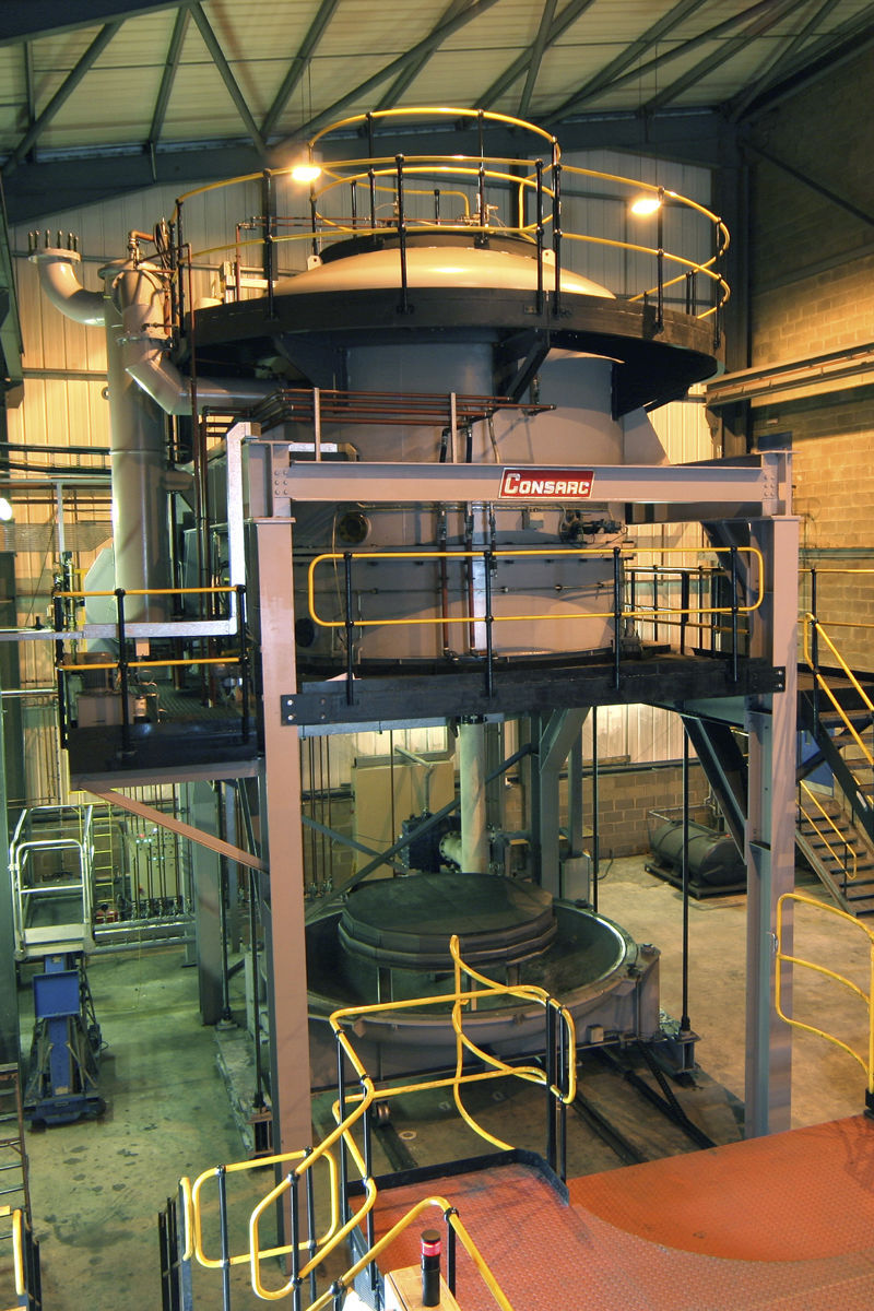 Chamber furnace - VHT - CONSARC - bell / heat treatment / induction