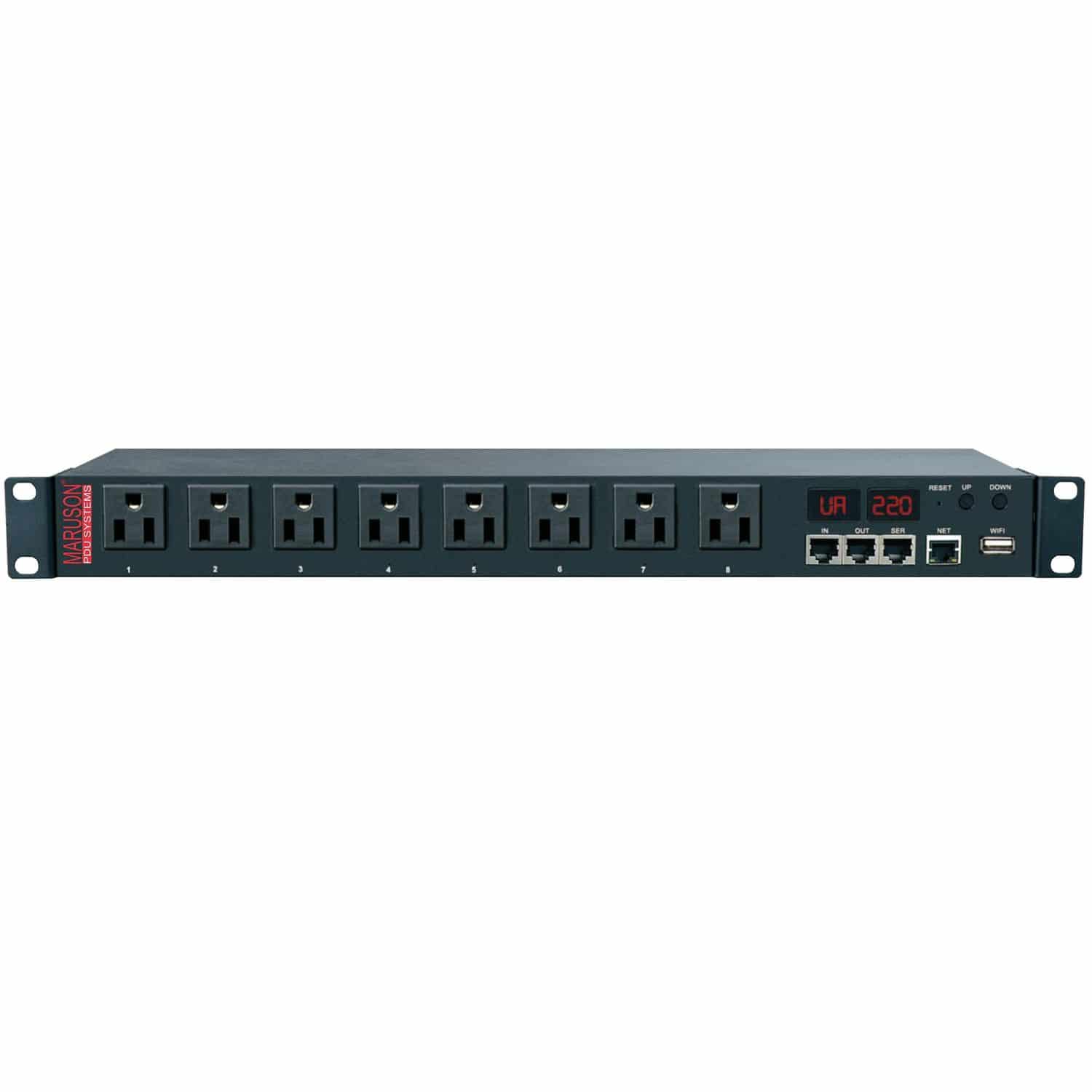 Rack-mount power distribution unit - NPM series - Maruson Technology - three-phase / IEC / AC