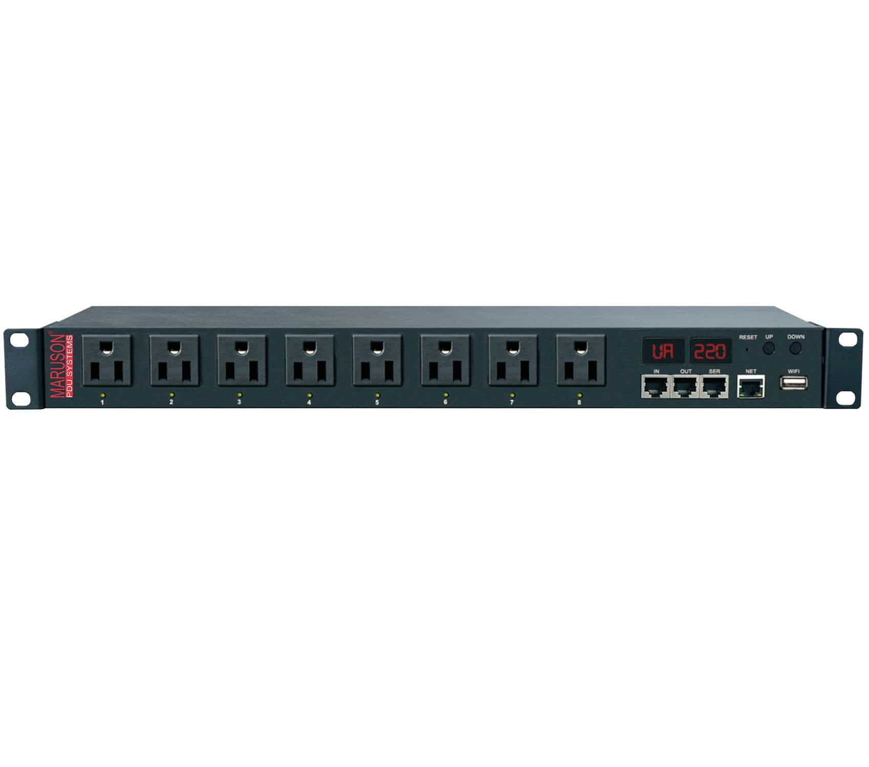 Rack-mount power distribution unit - NPM-R series - Maruson Technology - 19" rack / internet ...