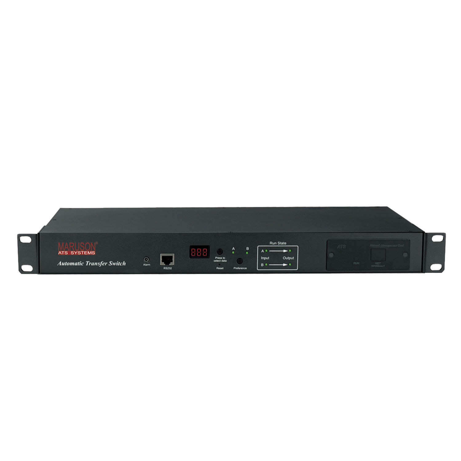 Rack-mount PDU - ATS series - Maruson Technology - 19" rack