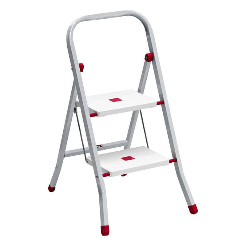 Portable step ladder - PRACTICAL - SARAYLI LTD. STI. - aluminum