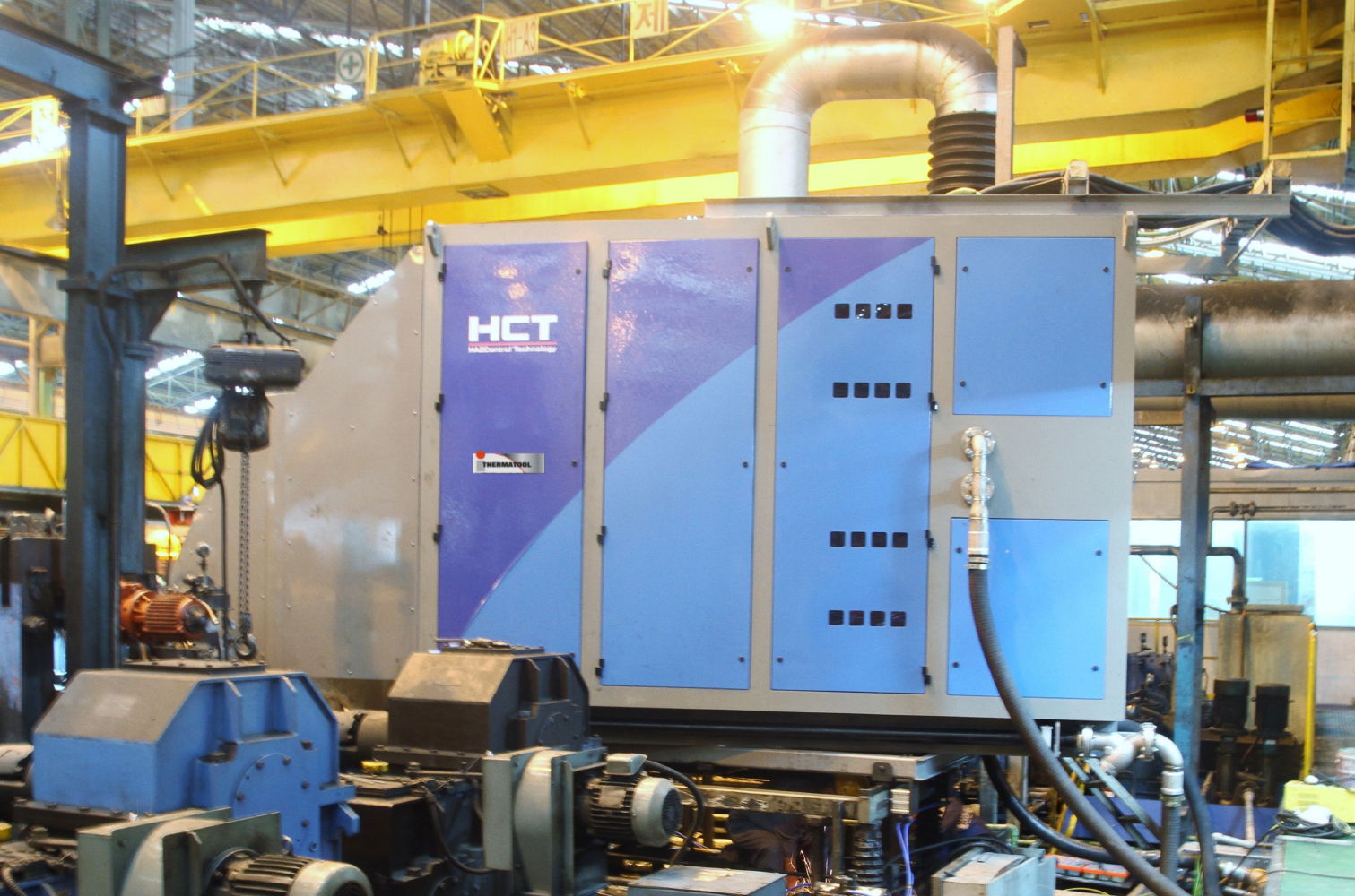 High-frequency welding machine - Thermatool Europe - PLC-controlled ...