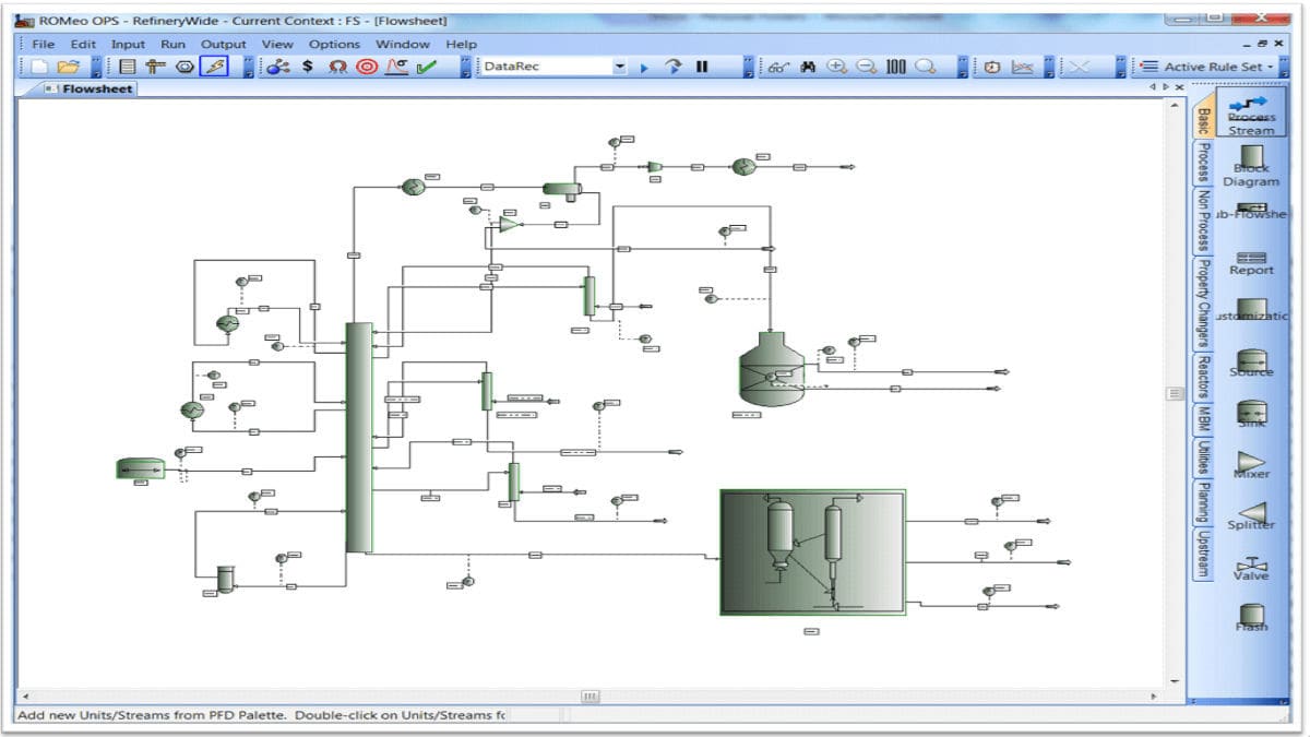 Simulation Software Process Optimization Reactor Models Aveva
