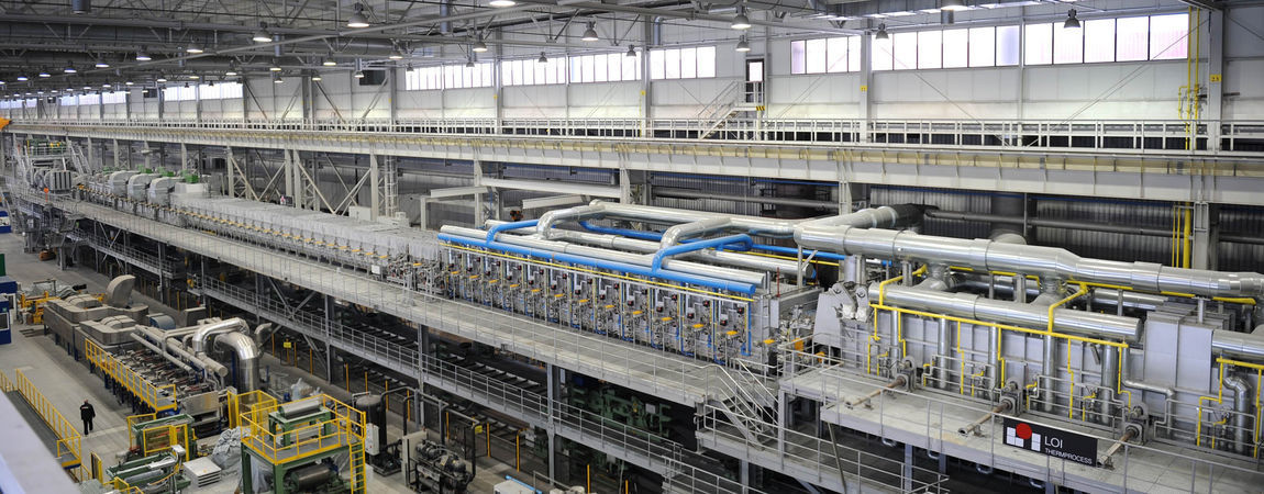 In-line coating line - FCL - LOI Thermprocess - Tenova Metals Division