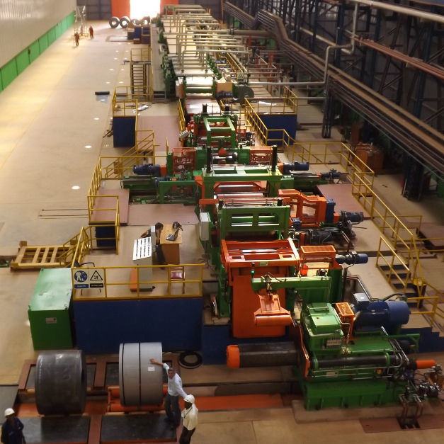 Pickling line - PUSH-PULL - LOI Thermprocess - Tenova Metals Division