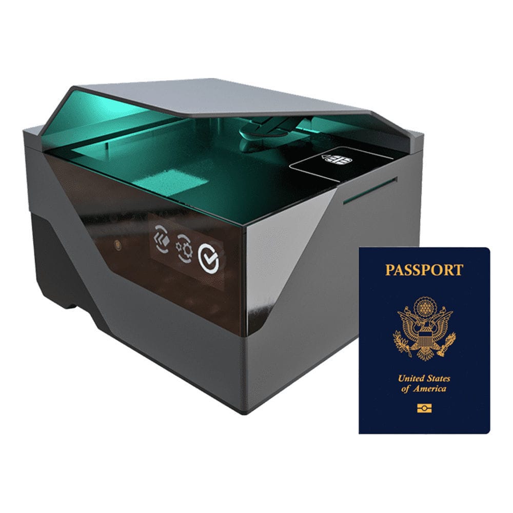 Desktop ID reader - Osmond - Adaptive Recognition - for ID card / for ...