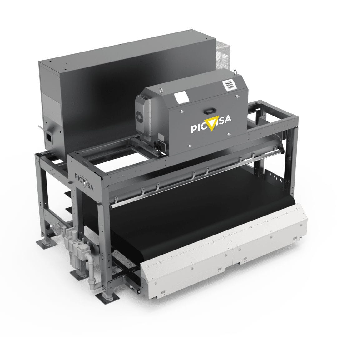 Sorting system for the textile industry - ECOCLIP - PICVISA - optical ...