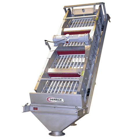 Wet screener - HIGH SHEAR - Derrick - for bulk materials / single-deck