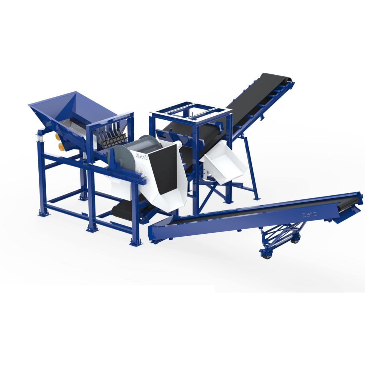 Construction screener - BLUE SORTER 20 - ZATO srl Unipersonale ...
