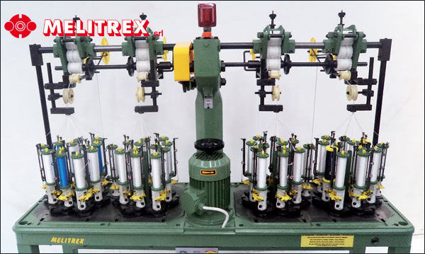 Vertical braiding machine - Melitrex srl