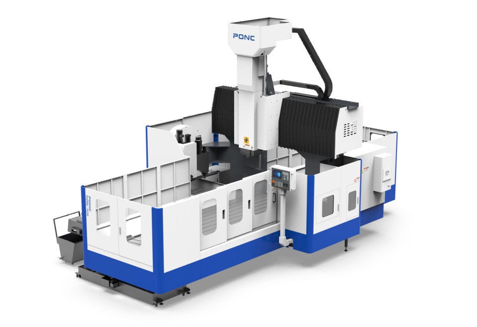 CNC machining center with fixed portal - PGME-2030/40 - PONC CNC - 5 ...