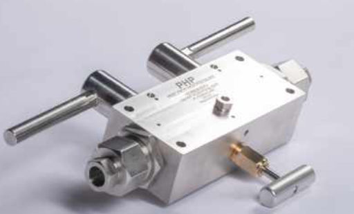 Needle valve - Precision High Pressure - manual / double block-and ...