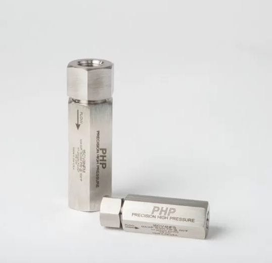 Poppet check valve - Precision High Pressure - NPT / threaded ...