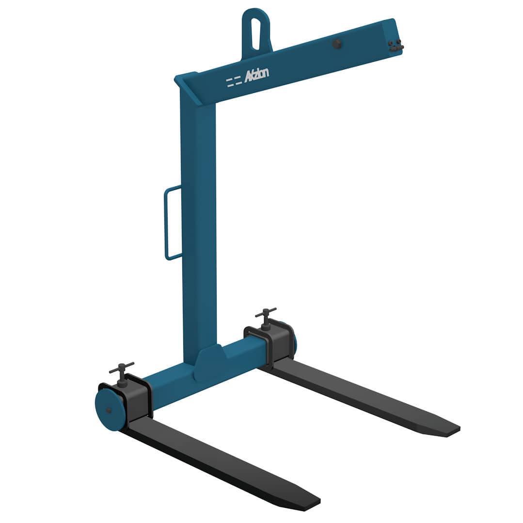 Adjustable fork - Axzion GmbH - for boxes / flexible / for pallet handling