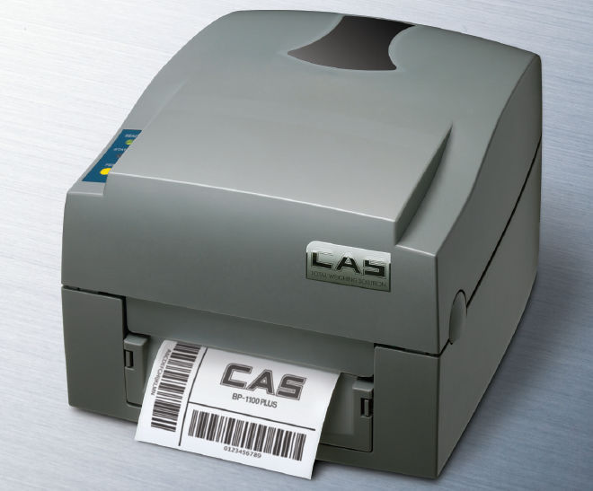 Thermal transfer label printer - BP-1100PLUS - CAS - for industrial ...