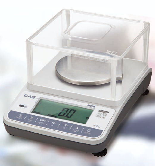 Laboratory microbalance - XE series - CAS - with LCD display / compact ...
