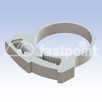 Plastic hose clamp - 6 series - Fastpoint Srl - T-Bolt / double