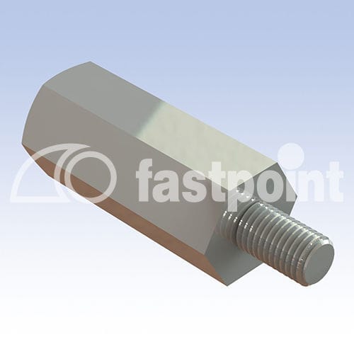 Hexagonal spacer - 7 series - Fastpoint Srl