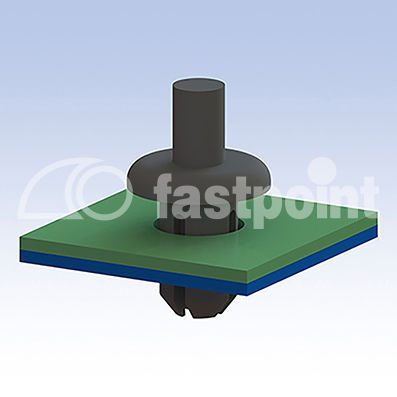Snap head rivet - 9 series - Fastpoint Srl - plastic