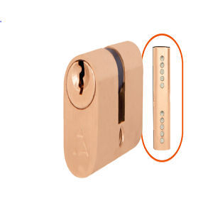 Key lock - CY-07 - Ahram security group - for door / brass / nickel