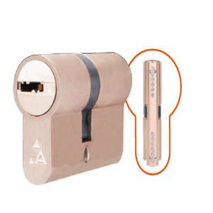 Key lock - CY-19 - Ahram security group - cam / for door / brass