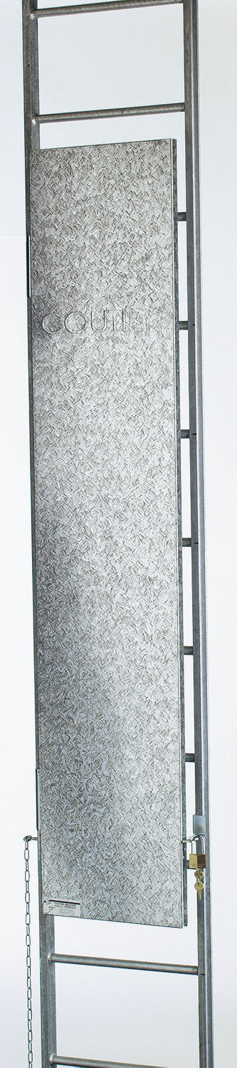 Galvanized steel ladder guard - EXPORT - Coutier Industrie - for caged ...