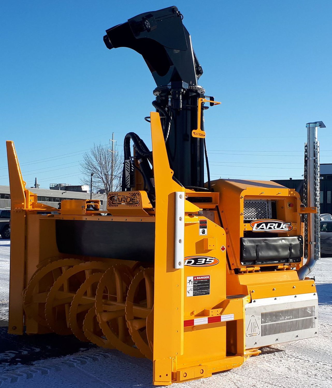 Compact loader snow blower - D35 - Larue