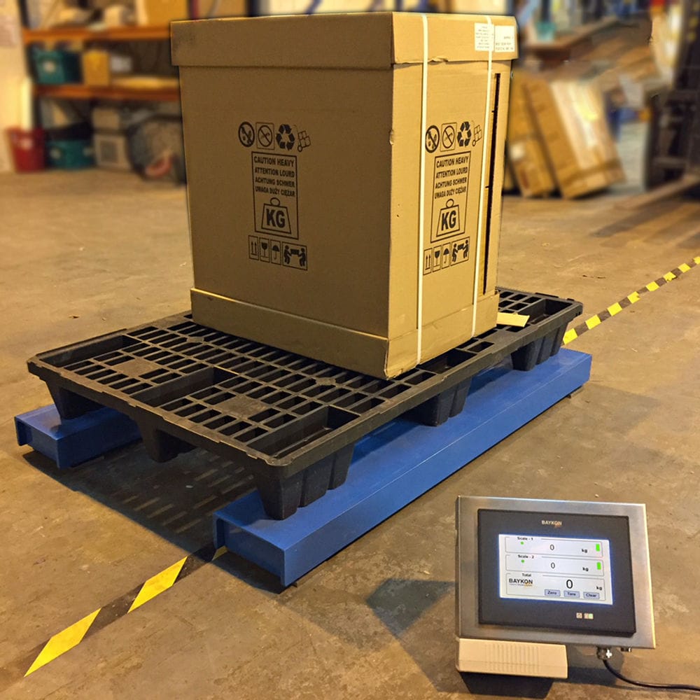 Weighing bar with separate indicator - VWB - AWM Ltd - IP67 / rugged ...