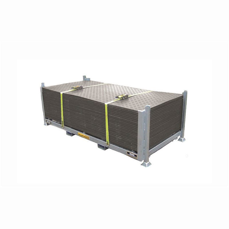 Ground protection mat - BudgetMat - Ground-Guards Ltd - plastic / temporary