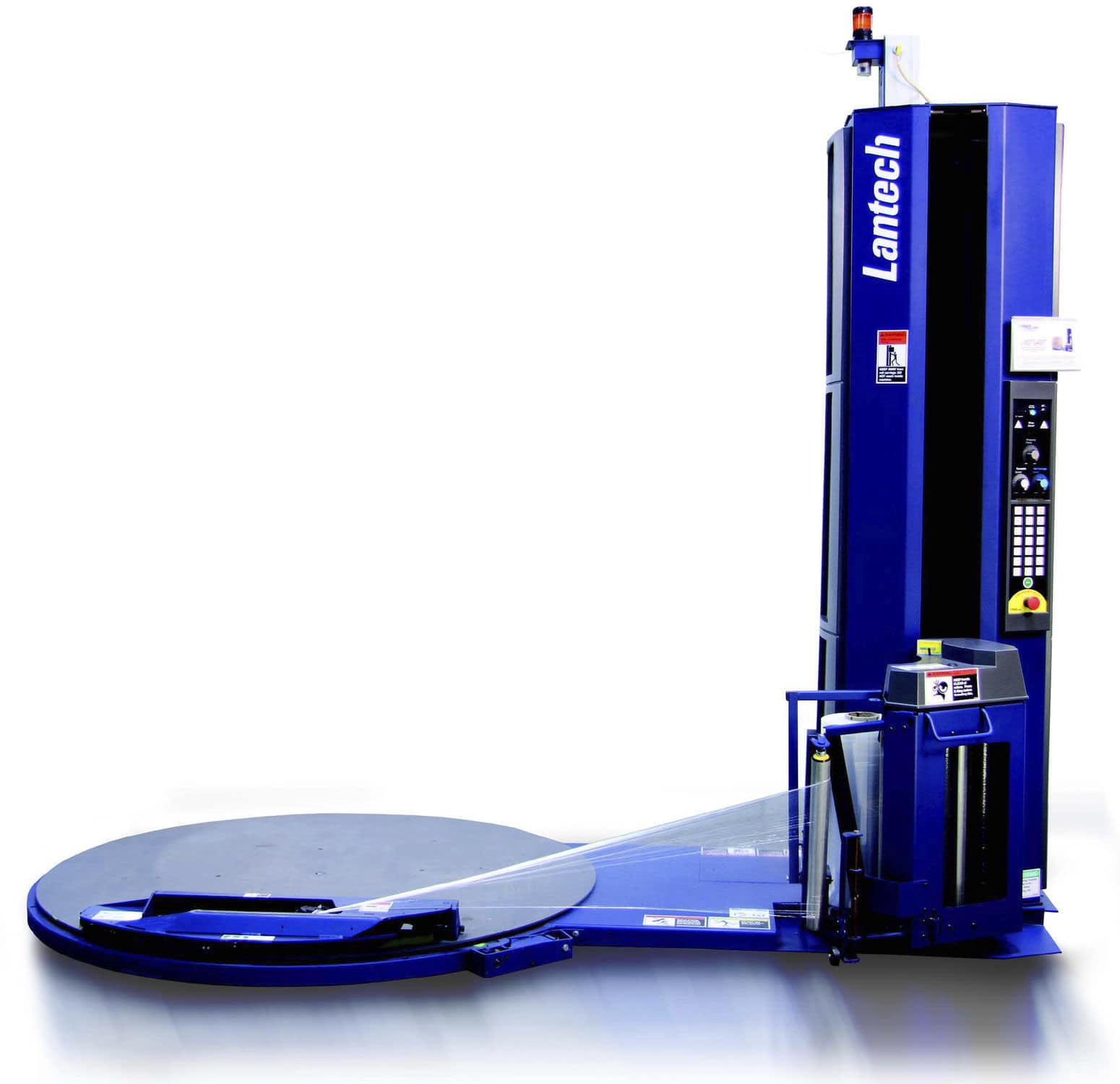 Turntable stretch wrapper - Q-300XT - LANTECH - semi-automatic / for ...