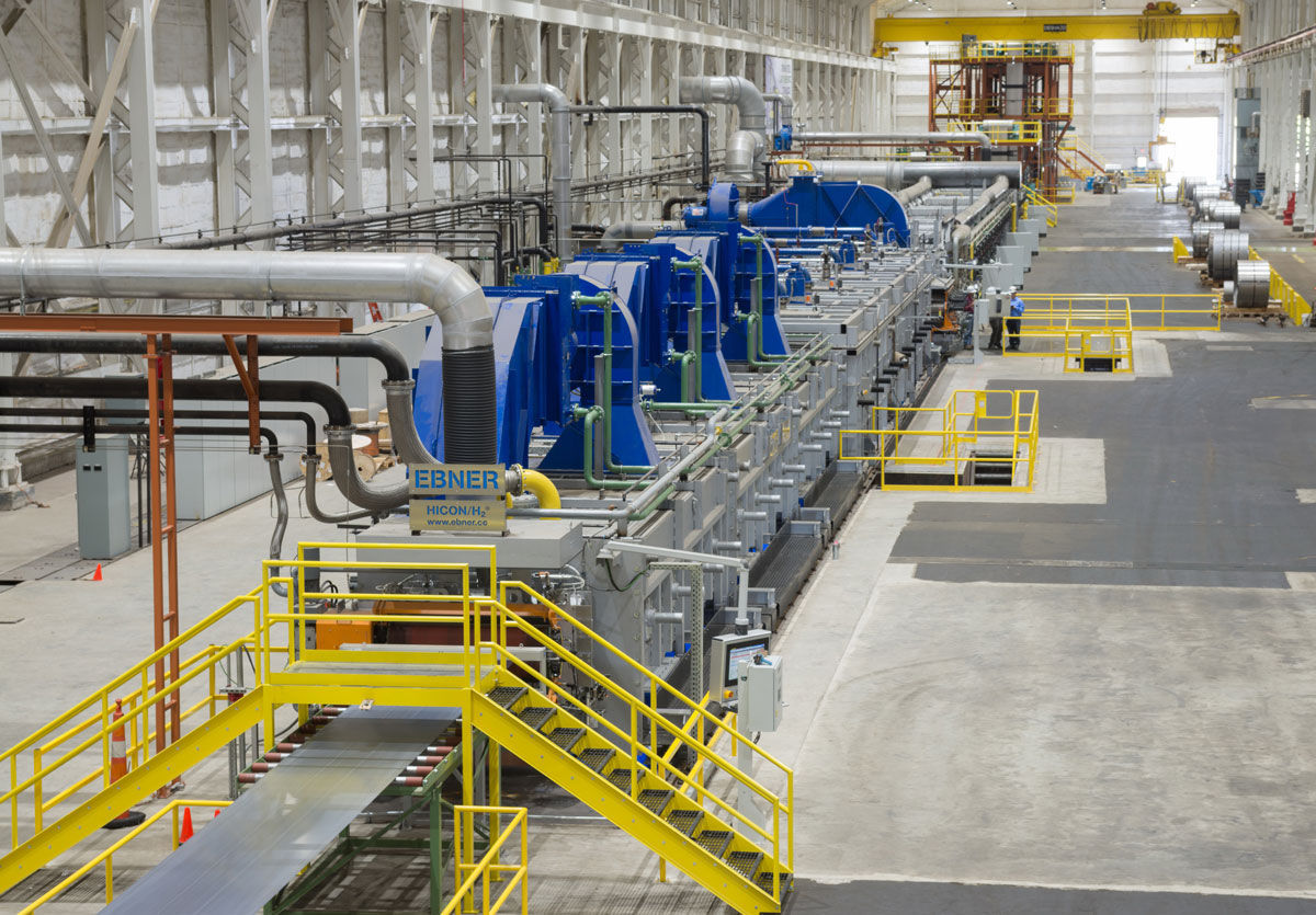 Chamber oven - HICON/H2Q CAL - EBNER - annealing / tempering / quenching