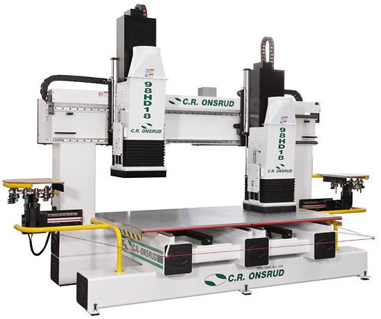 CNC router / 3-axis / multi-spindle / portal - DUAL PROCESS - C.R ...