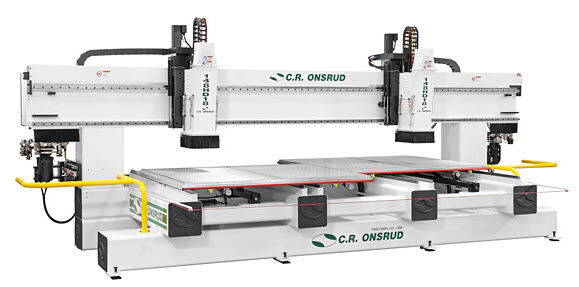 CNC router / 3-axis / multi-spindle / portal - DUAL PROCESS - C.R ...