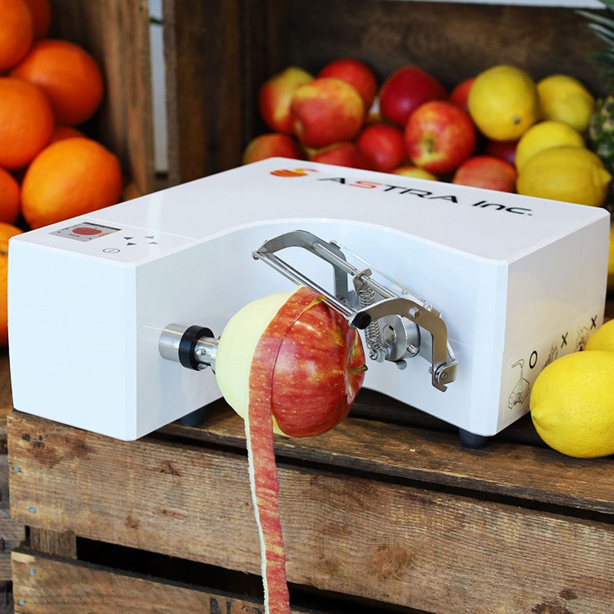 Apple peeling machine - KA-700H - ASTRA - kiwi / citrus / orange