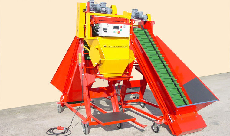 Dynamic weighing machine - 9000 SE - Bijlsma Hercules BV - vegetable ...