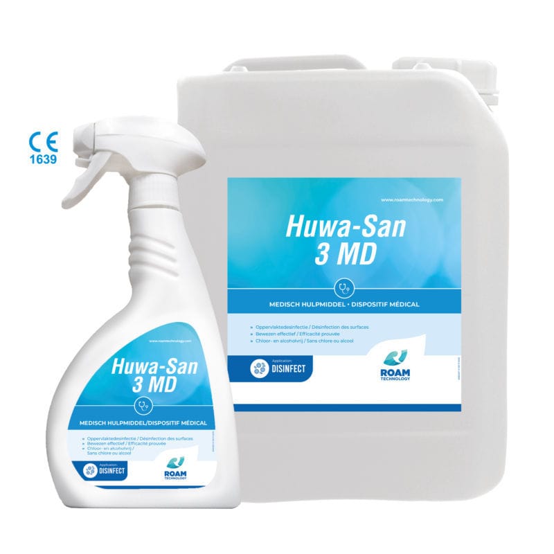 Disinfectant solution - Huwa-San 3 MD - Blacksmith Metal Co., Ltd.
