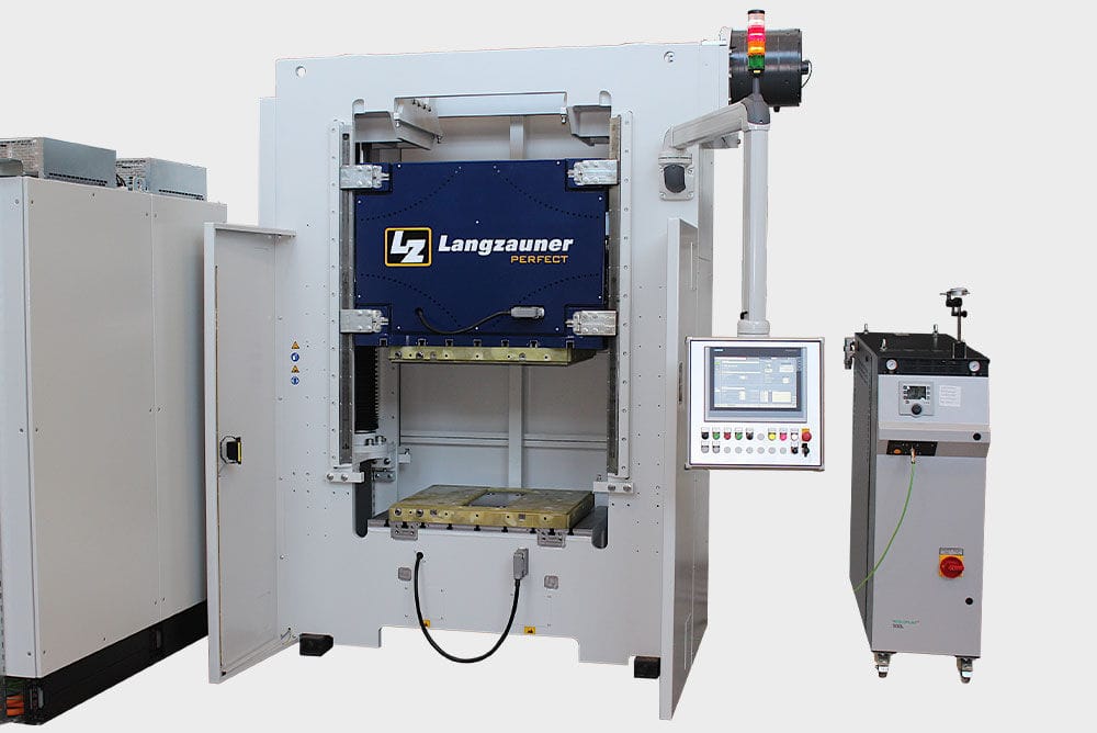 Motorized press - Langzauner - forming / process / screw