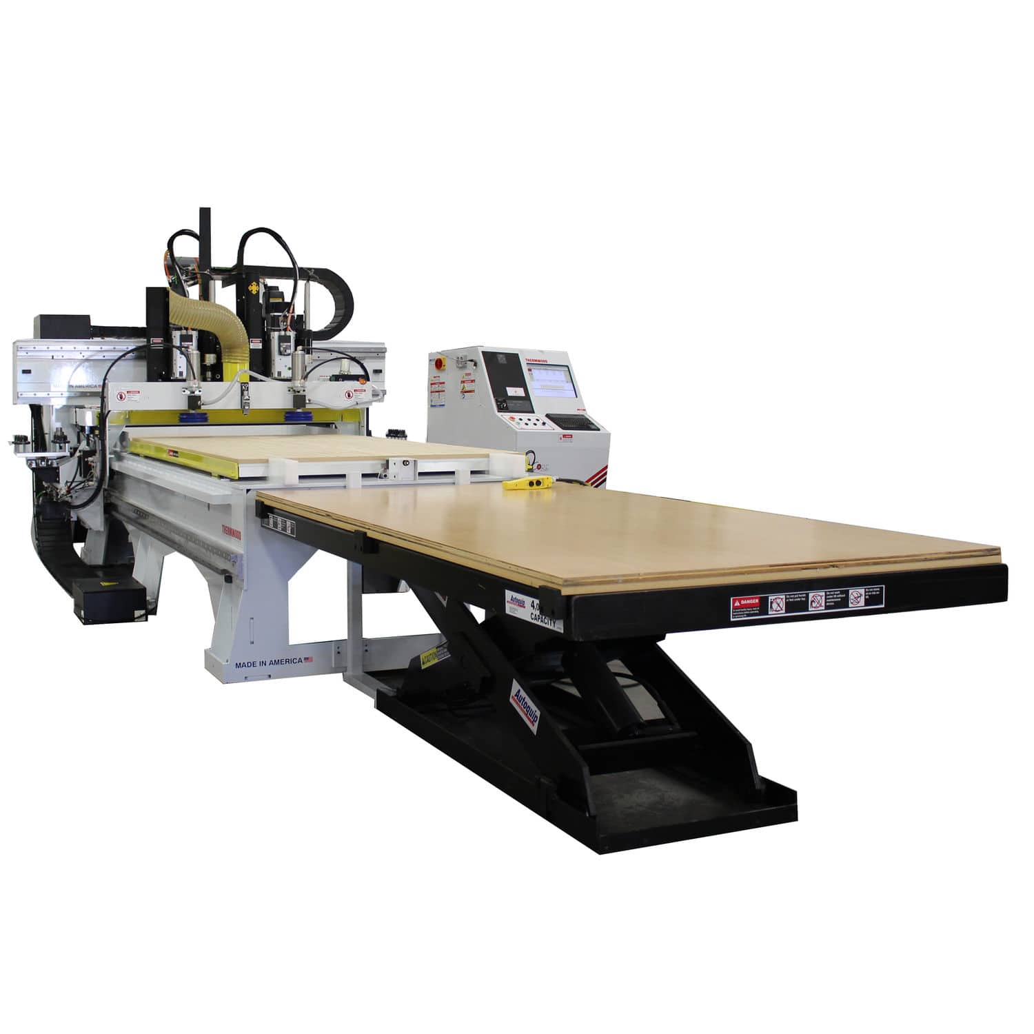 CNC router - FRAMEBUILDER 48 - Thermwood - 3-axis / for wood / with ...