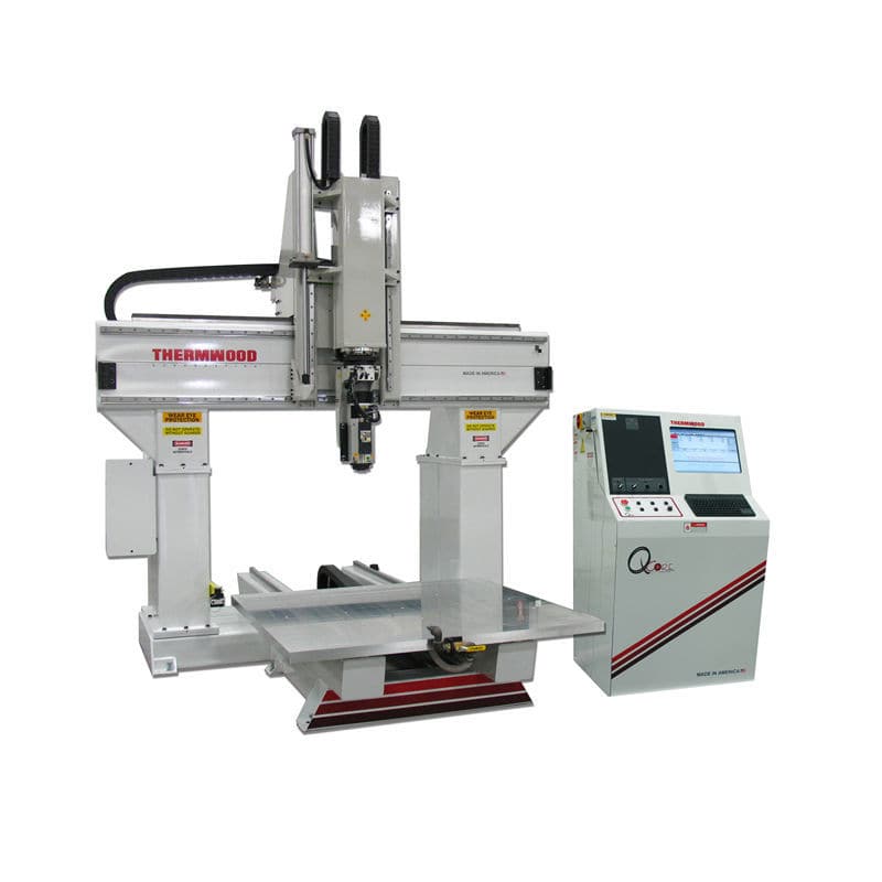 CNC router - MULTIPURPOSE 90 - Thermwood - 5-axis / multi-spindle / wood