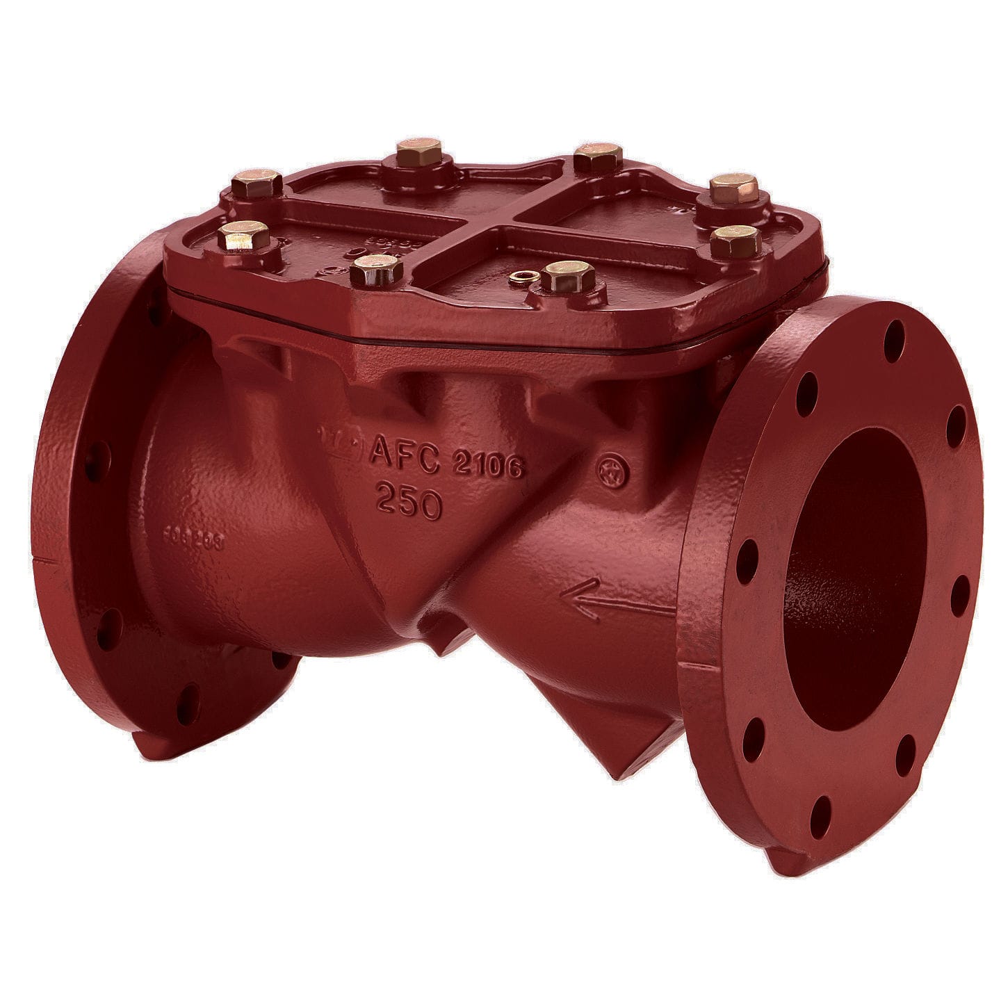 Swing check valve - 2100 series - American Flow Control - compact