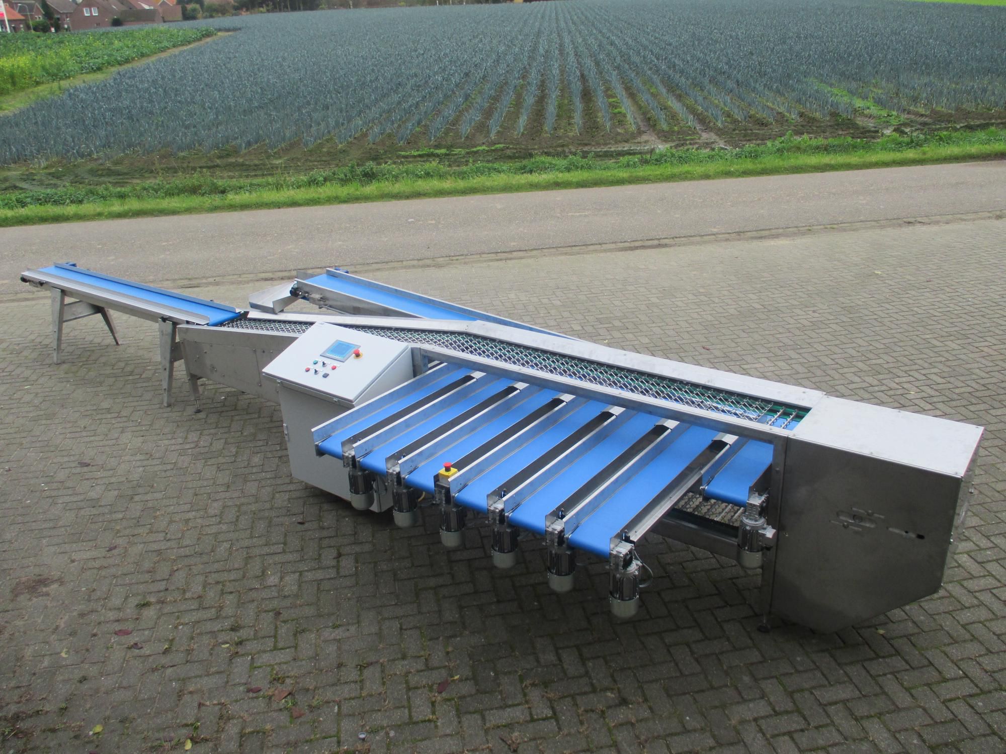 Linear weighing machine - Christiaens Agro Systems B.V - vegetable