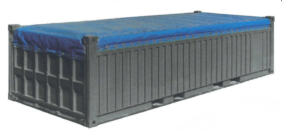 Steel intermodal container - SB6132 - Sea Box - transport / open top