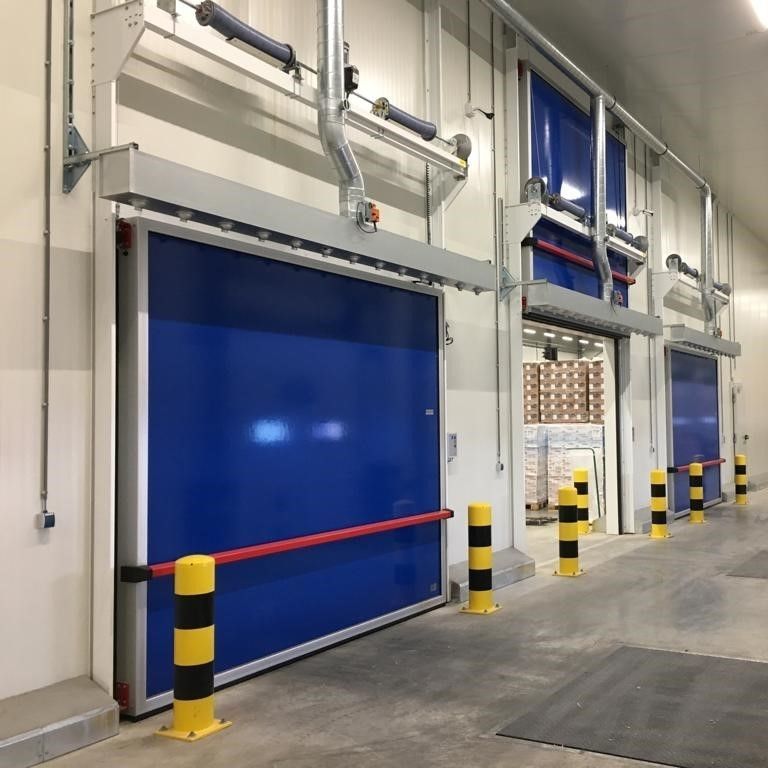 Vertical lift door - VH-1414 (V) - Salco Industrial Doors - aluminium ...