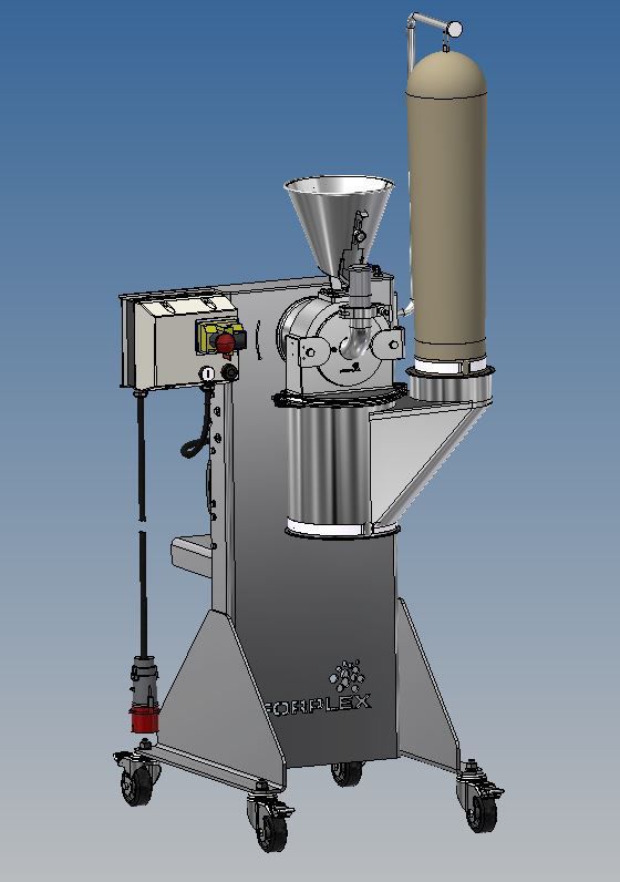 Food mill - POITTEMILL / FORPLEX - hammer / stainless steel / dry milling