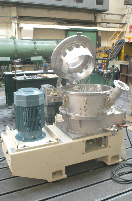 Ultrafine classifier mill / impact / vertical / stone - PAS ...