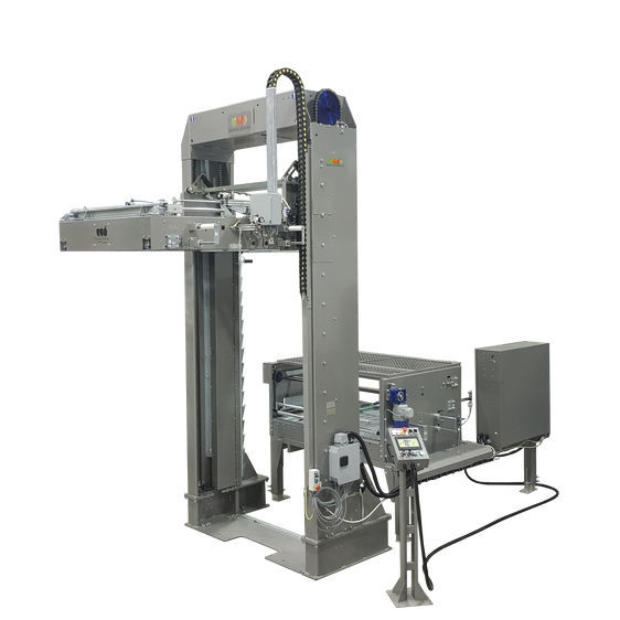Low level infeed palletizer - PAL-108DA - Sorma S.p.A. - for cartons ...