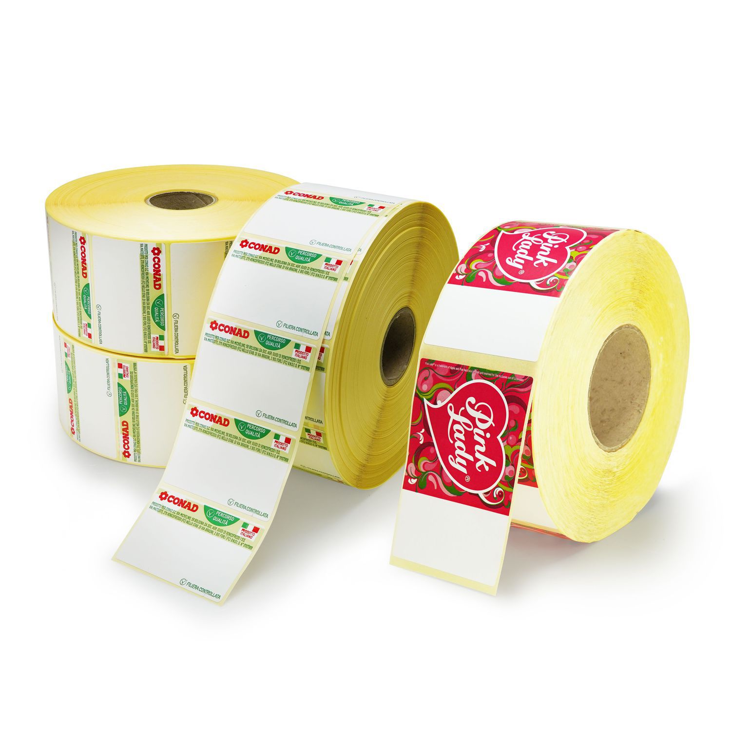 Adhesive label - Sorma S.p.A. - for packaging / for the food industry ...