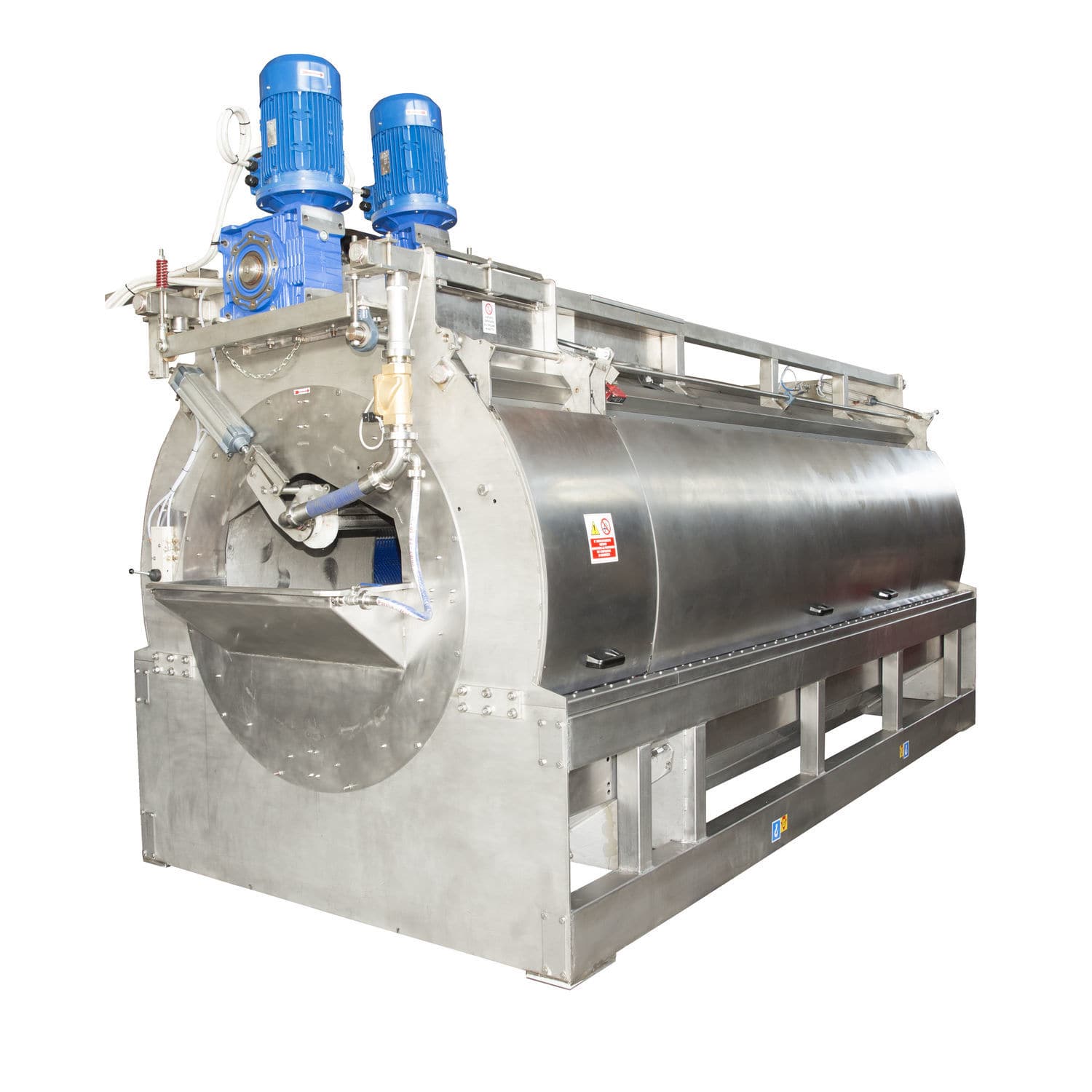 Vegetable trommel washer - Alutec Food CAMPESATO® - for fruit / brush ...