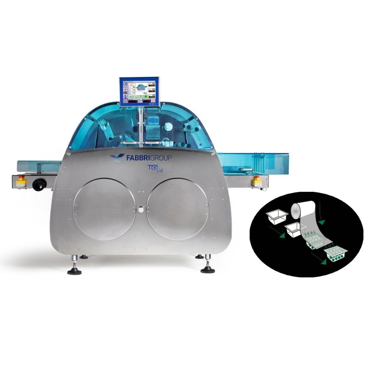 Linear tray sealer - TopLid - FRUTMAC SRL - automatic / for the food ...